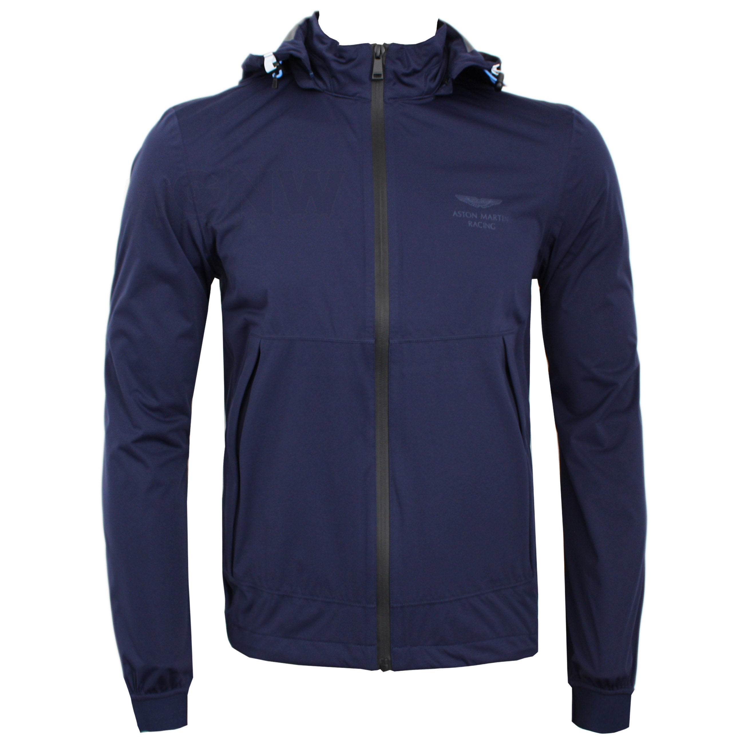 Hackett Men Aston Martin Racing Soft Shell Detachable Hoodie/Jacket S ...